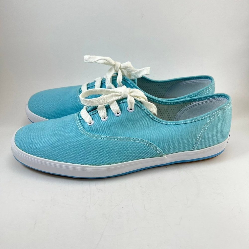 Women's Keds Champion Canvas Classic Sneakers Blue Us… - Gem